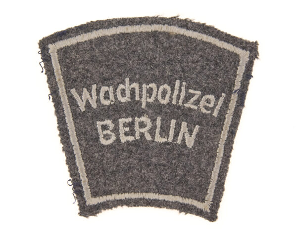 Original Wachpolizei Berlin Patch | OldSteel Guns