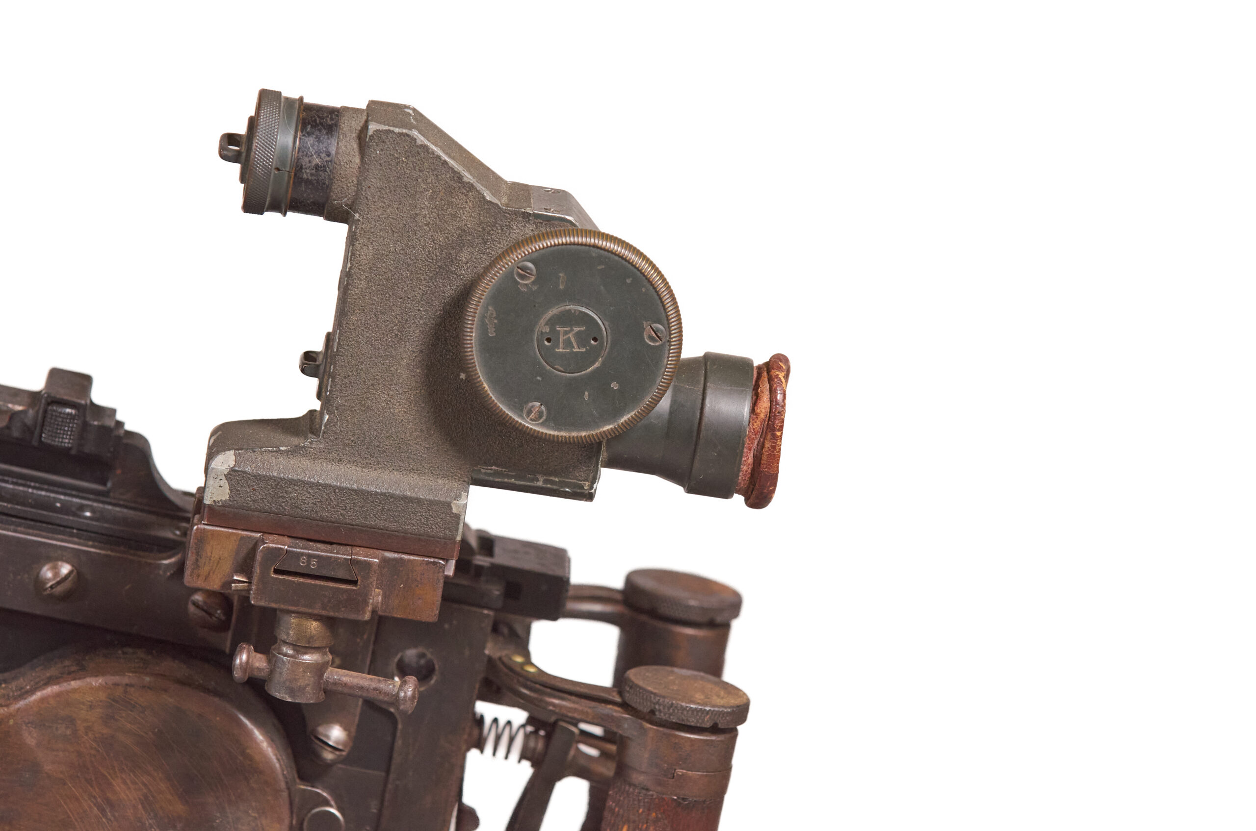 DWM MG 08 Display Machine Gun with Schlittenlafette 08 and Z.F.12 Optic ...
